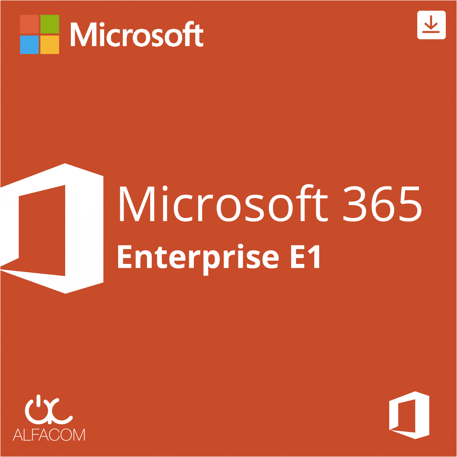 Office 365 Enterprise E1 - ALFACOM